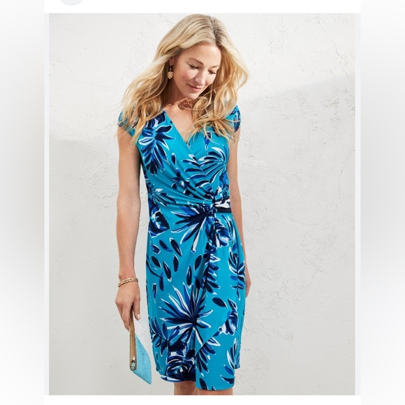 Tommy Bahama | Dresses | Tommy Bahamabotanical Blitz Faux Wrap Dress ...